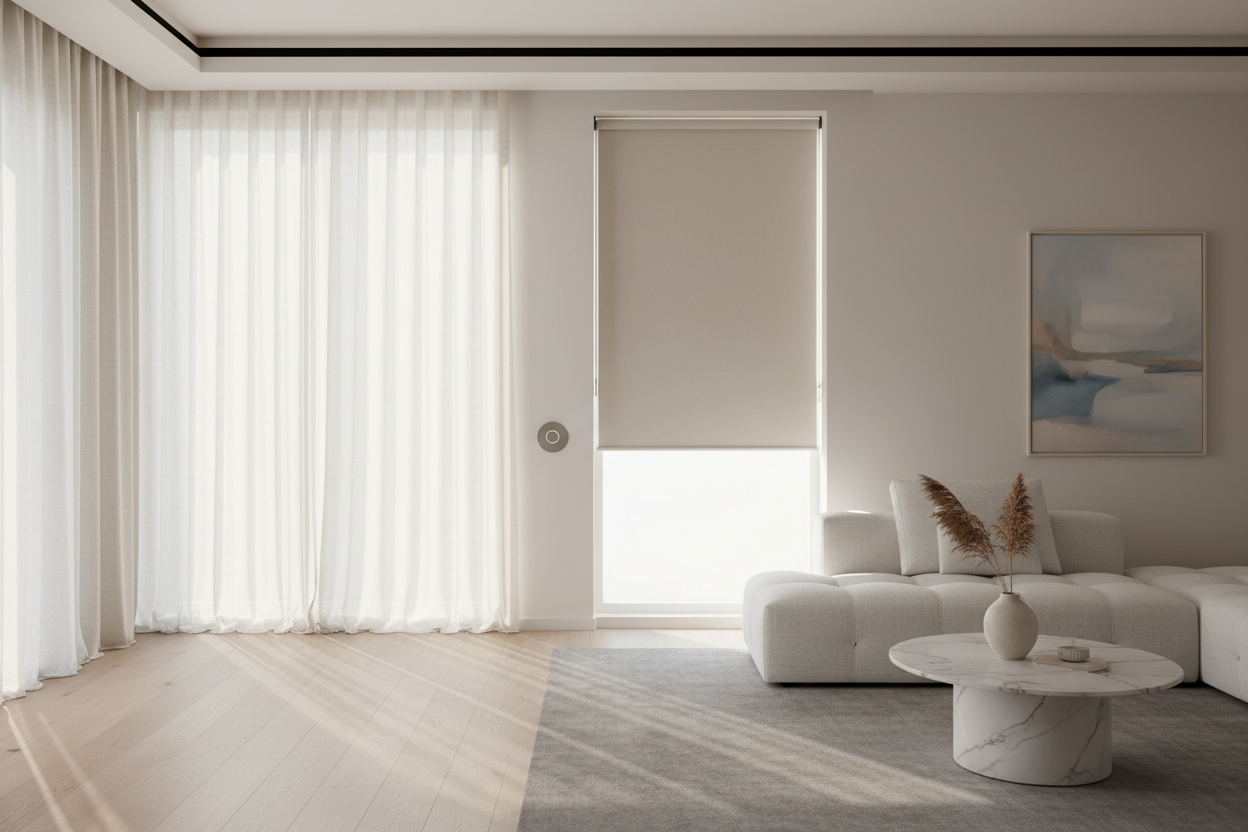 The Ultimate Minimalist Setup: Why I Chose a Recessed Roller Shade ...