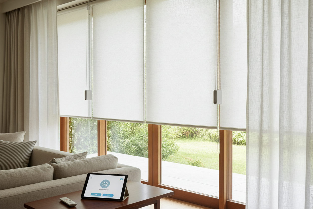 Automating Paper Roll Up Blinds: The Retrofit Guide – Weffort