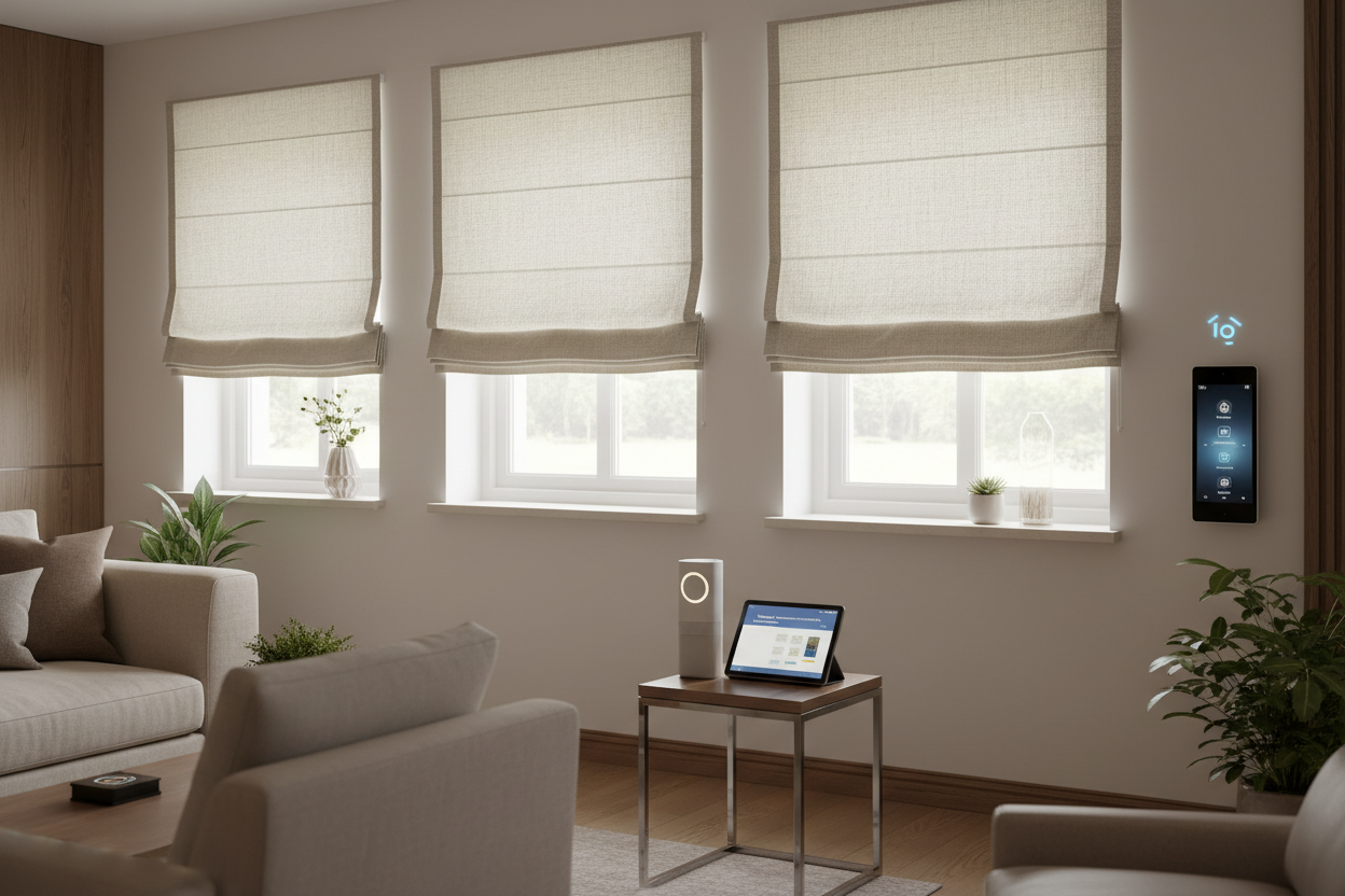 Smart Roman Shades for Small Windows: The Automation Guide – Weffort