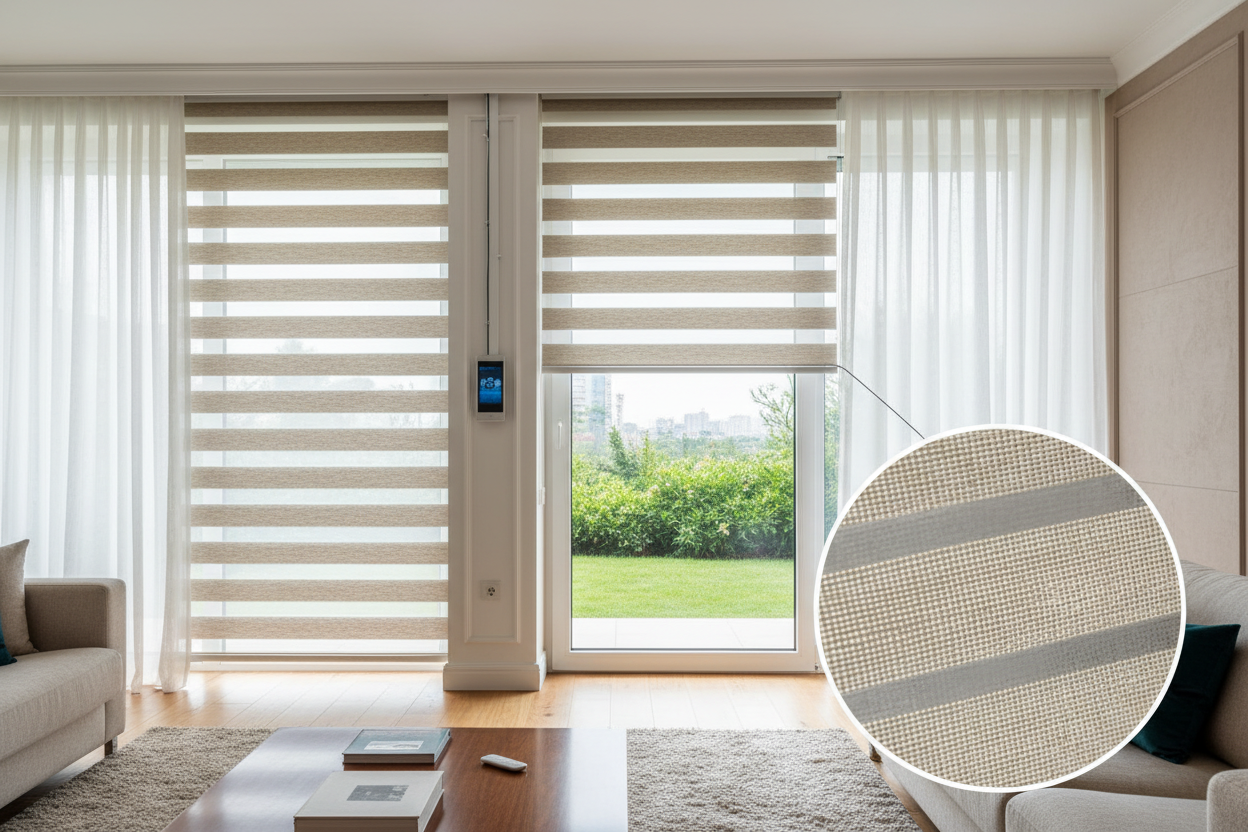 Smart Zebra Blinds Outside Mount: The Ultimate Privacy Setup – Weffort