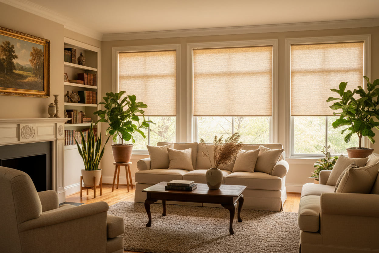 Rediscover the Charm and Functionality of Traditional Roller Shades ...