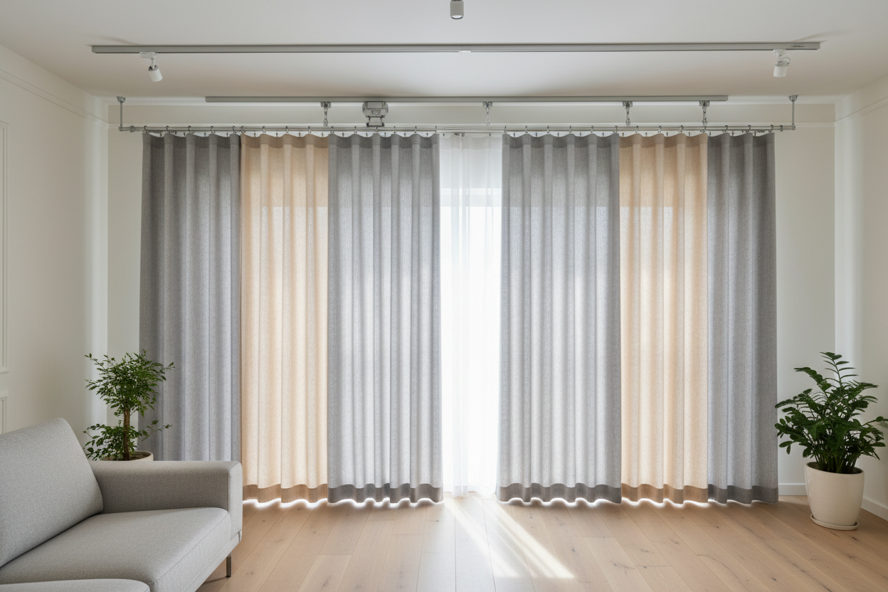 The Track Curtain Setup That Actually Works: Choosing Rails, Panels, a ...